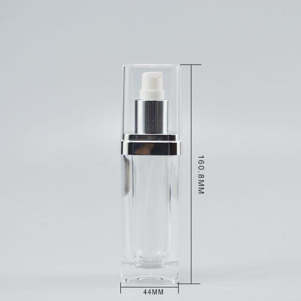 Quality Printing Silk-screen Printing 60ML Luxury Cosmetic Lotion Container with for sale