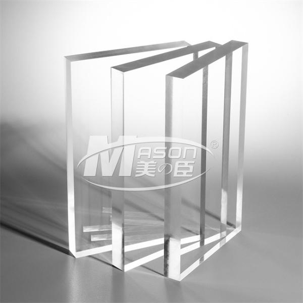 Quality 4mm 1220x2440mm Clear Acrylic Sheet High Transparent Glossy for sale