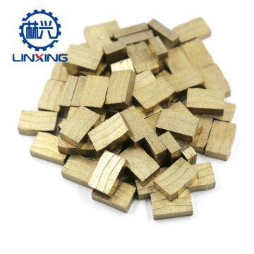 Quality LINXING Diamond Segments for Granite Cutting 900mm-4200mm and Taper Segment for sale