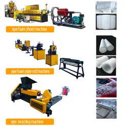 Quality EPE foam vegetable net bag machine PE foam net fruit cover extruding machine for sale