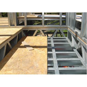 Quality Easy Build Light Steel Prefab Villa High Performance Glass Wool Insulation With for sale