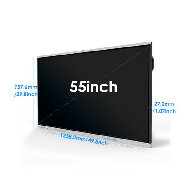 Quality 3840*2160 55 Inch Smart Interactive Panels LCD Leaning Teaching for sale