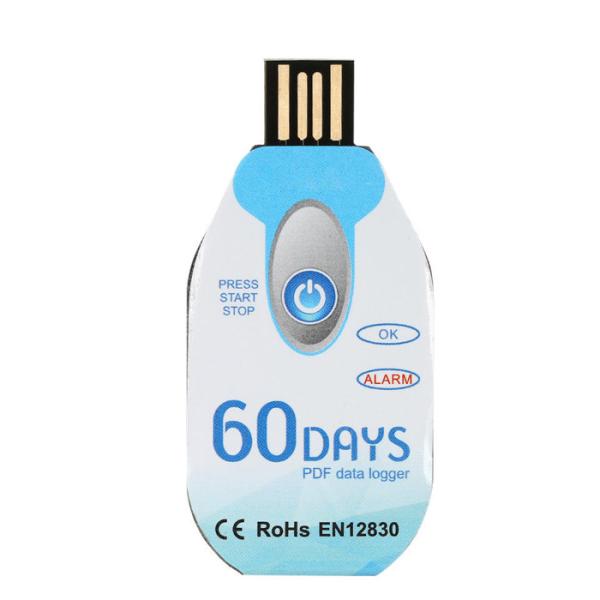 Quality IP67 Disposable Temperature Data Logger Cold Chain Transporation for sale