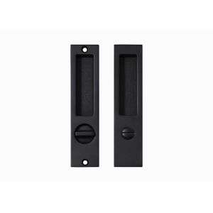 Quality Brass Sliding Door Lock Set American Push Pull Hidden Pulls 36mm 158mm for sale