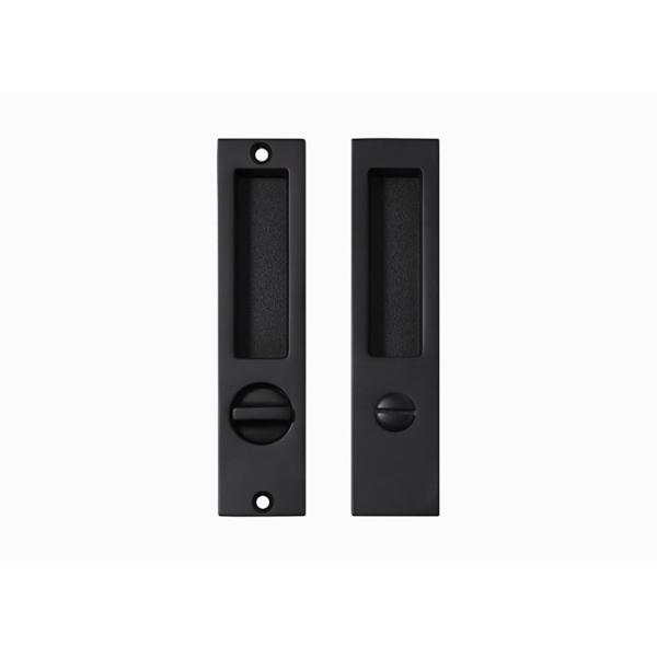 Quality Brass Sliding Door Lock Set American Push Pull Hidden Pulls 36mm 158mm for sale