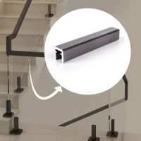 Quality Aluminum Alloy Swimming Pool Fence Handrail Glass Bracket for Floor Mounted for sale