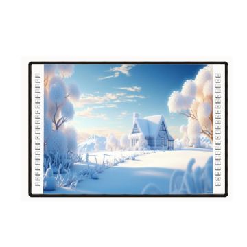 Quality Interactive Projector Board 4K 82 85 102 Inch Side Bar 10 Touch Points USB PC for sale