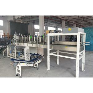 Quality Non - Round Bottles Top Load Case Packer , Auto Carton Box Packaging Machine for sale