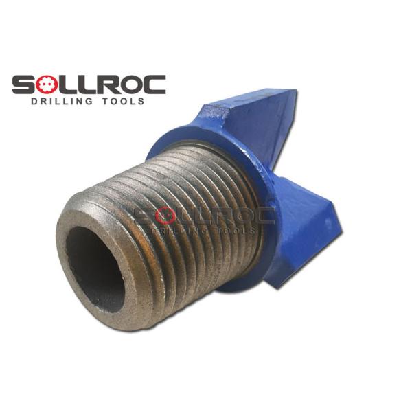 Quality 165mm Chevron Drag Drill Bit 6.5 Inch API 3 1/2" For Mining for sale