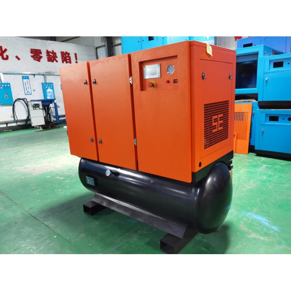 Quality 8bar Fixed Speed Screw Type Oil Injected Rotary Screw Compressor For Laser for sale