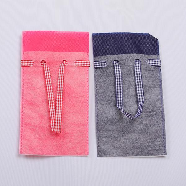 Quality 12x16 Inch Non-Woven Drawstring Gift Bags Bulk Wholesale for sale