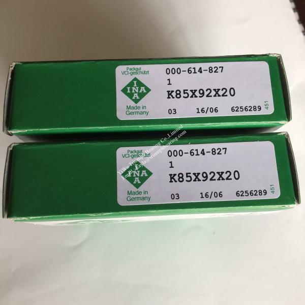 Quality INA Needle roller Bearing K85X92X20 for sale