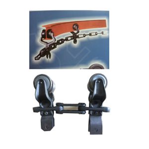 Quality I Beam Track Overhead Conveyor Chain System X348 Trolley Spray Painting Line for sale