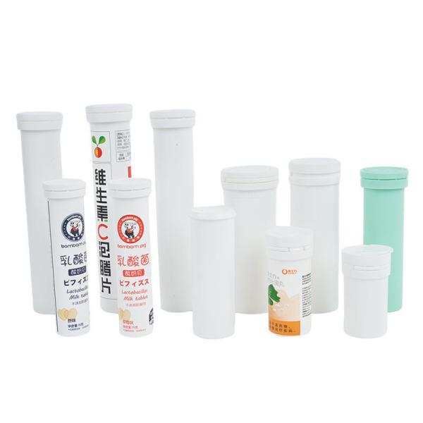 Quality Customized Logo PP Effervescent Tablet Tube With Cap 6 Colors MAX Print PP Material for sale