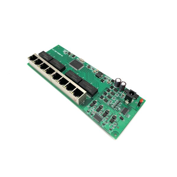 Quality 8 Port Gigabit Panel Ethernet Switch Module , POE PSE Switch Power Over Ethernet Module for sale