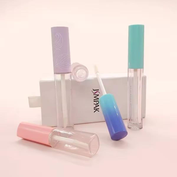 Quality Empty Big Brush Lip Tint Bottle Customized Logo Free Samples Lip Gloss for sale