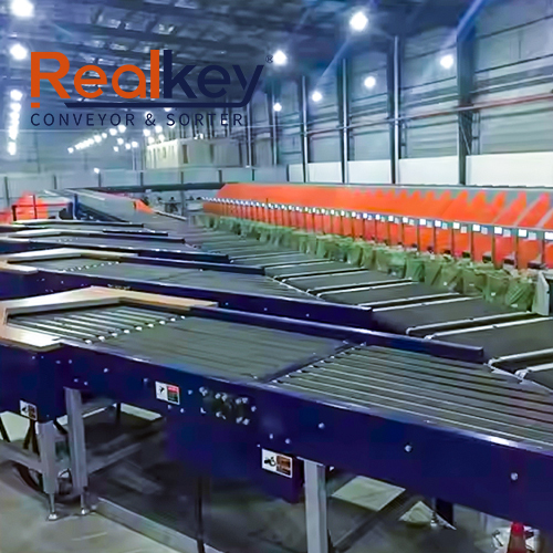 Quality Versatile Regional Hub Cross Belt Sorter Boost Efficiency Minimize Operating for sale