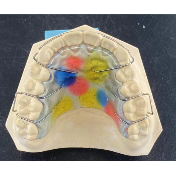 Quality High Accuracy Orthodontic Removable Appliance Safety Clear Hawley Retainer for sale