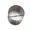 china 6 Inch Round Stainless Duct Zone Dampers Check Valve Back Draft Air Damper