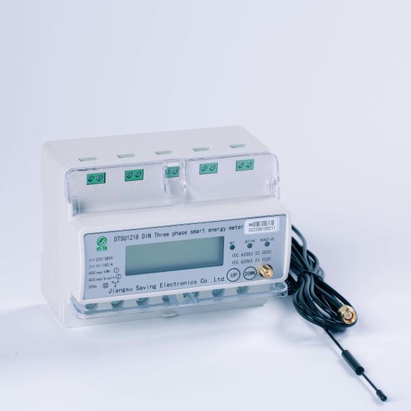 Quality Api Programmable Three Phase Prepaid Energy Meter Wifi 3 Phase Din Rail Meter for sale
