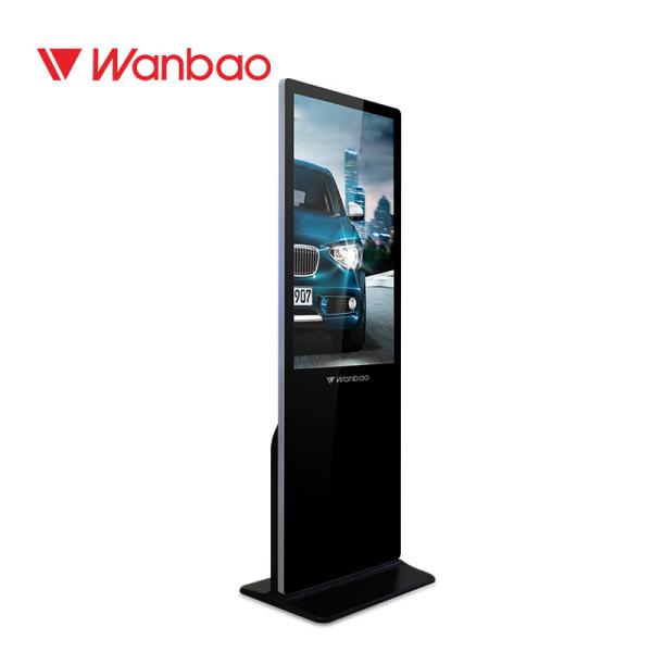 Quality High Brightness Floor Standing LCD Advertising Display For Stadiums / Museums for sale
