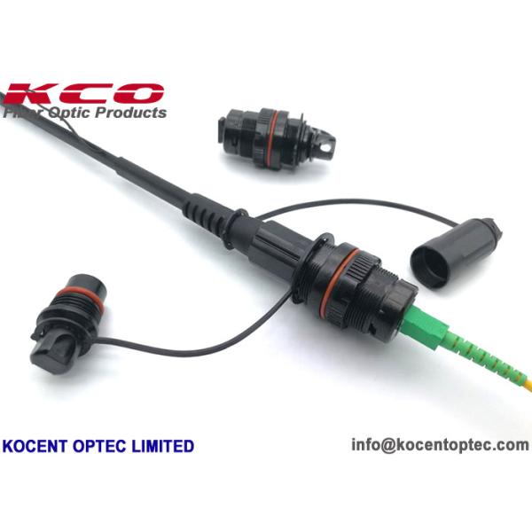 Quality Weather Resistant OptiTap Connector FTTA Fiber Optic Patch Cord with Multiple for sale
