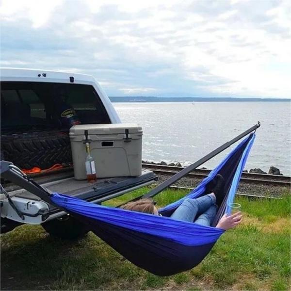 Quality Made 270KGS Loading Lazy Hitch Trailer Towing Hammock Stand with Durable for sale