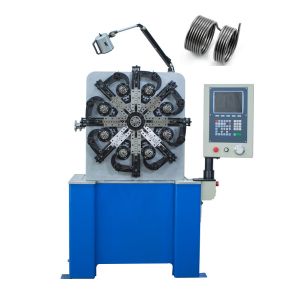 Quality 3 - 4 Axis CNC Spring Forming Machine For 0.30 - 2.30mm Steel Wire 2.7 KW for sale