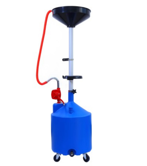 Quality Steel Pump Upright Portable 18 Gallon Sealey Oil Drainer for sale