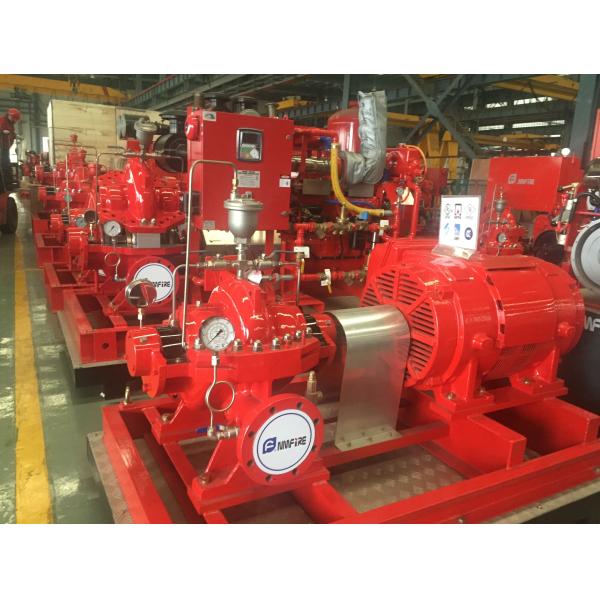 Quality HSC UL Fire Pump Set With TECHTOP Engine And Tornatech Controller 1000GPM 150PSI for sale