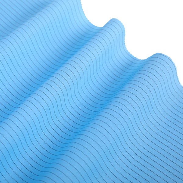 Quality 110GSM Anti Static Polyester Carbon ESD Clothing Material for sale