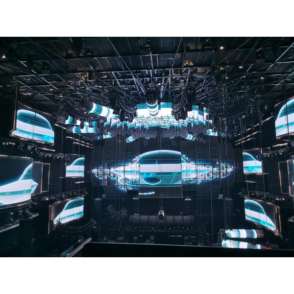 Quality Indoor High Refresh Rate Transparent LED Screen Display 1000*1000 TRA-B PH2-5 for sale