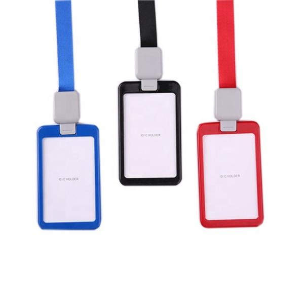 Quality Deyi Custom Logo PVC ID/Badge Holder for sale