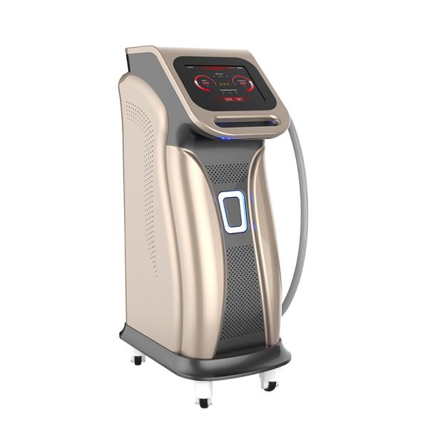 Quality Vertical 2000w/1200w Triple Wavelength Diode Laser Hair Removal System for sale