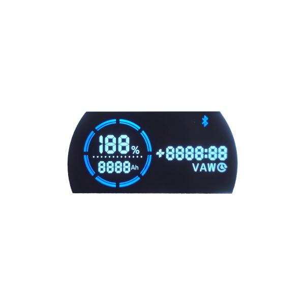 Quality Custom VA LCD Display | 4 Segment LCD Black and White Module for Power Supply for sale