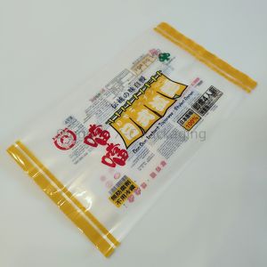 Quality Flexible Back Seal Snack Food Packaging Bag Center Seal Flour Bags OEM Design for sale