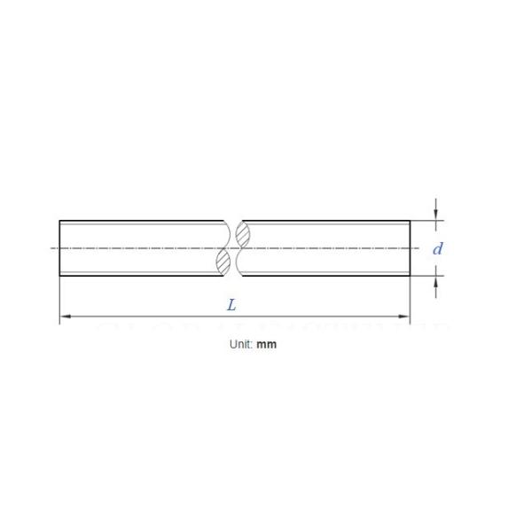 Quality DIN975 Threaded Rod A2 / A4 Stainless Full Threaded Hanger Rods for sale