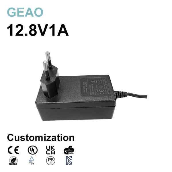 Quality 1A 12.8V 10W Wall Mount Power Adapters Terminal Block / DC Plug / DC Jack for sale