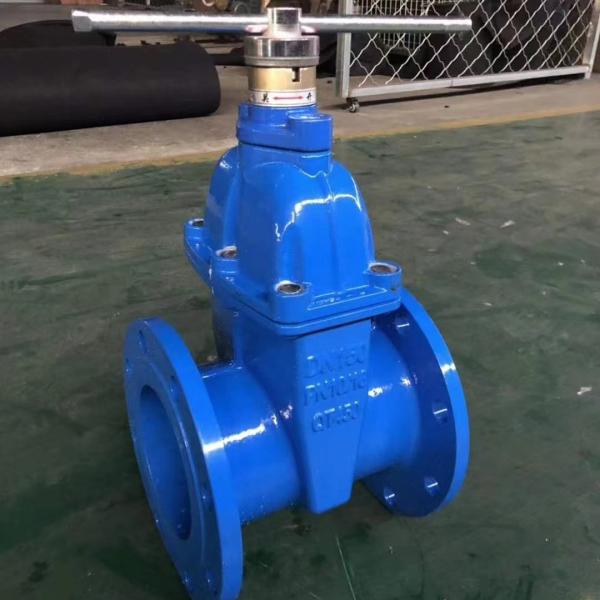 Quality Flange Connection Lock Gate Valve Non Rising Stem Valve ANSI Standard for sale