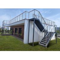 Quality Prefabricated Modular Home Prefab Wooden Bungalow With Light Steel Frame for sale
