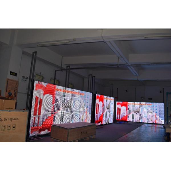 Quality Iron Cabinet Waterproof Outdoor Led Video Display Board P6 With 1-2 Years for sale