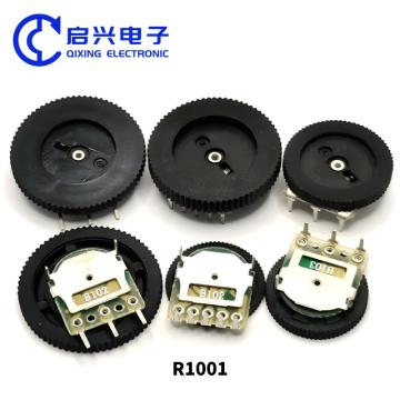 Quality 1K Ohm Dial Wheel Potentiometer For Audio Stereo Volume Switch Control 16x6mm for sale