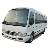 Quality Refurbished Toyo ta Coaster Bus 30 Seater Buses Coaches Second Hand Euro 3 for sale