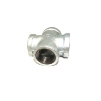 Butt Welded 180 Pipe Fitting Cross 1/8	Inch Iron Pipe Parts With Airtight Test