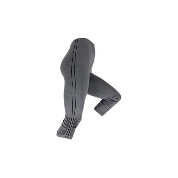 Quality Fitness Spandex 230gsm High Waisted Ladies Gym Leggings Black for sale