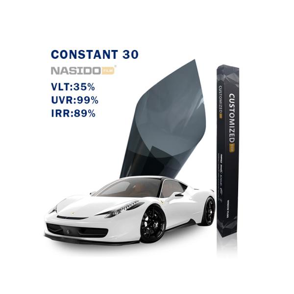Quality Nasido Constant Color 30 Solar Car Window Tint Heat Resistant Safety for sale
