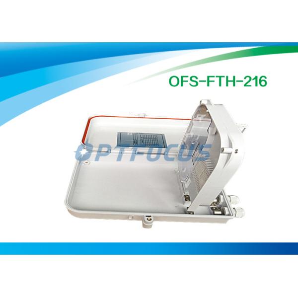 Quality Outdoor 16 ports Fiber Termination Box SC Adapter FTTH Access Network for sale