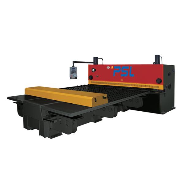 Quality Cnc Sheet Metal Shear Machine 12mm 20mm Automatic Hydraulic Shear Front Feeding Table for sale