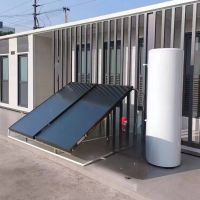 Quality 300 L Split Titanium Flat Plate Solar Collector with Stainless Steel Frame for sale