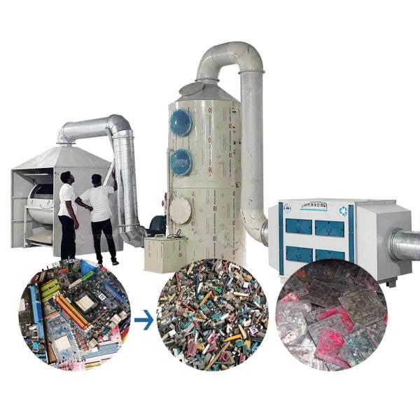 Quality 150KG-1000KG Capacity PCB Electronic Component Scrap Machine for Large for sale